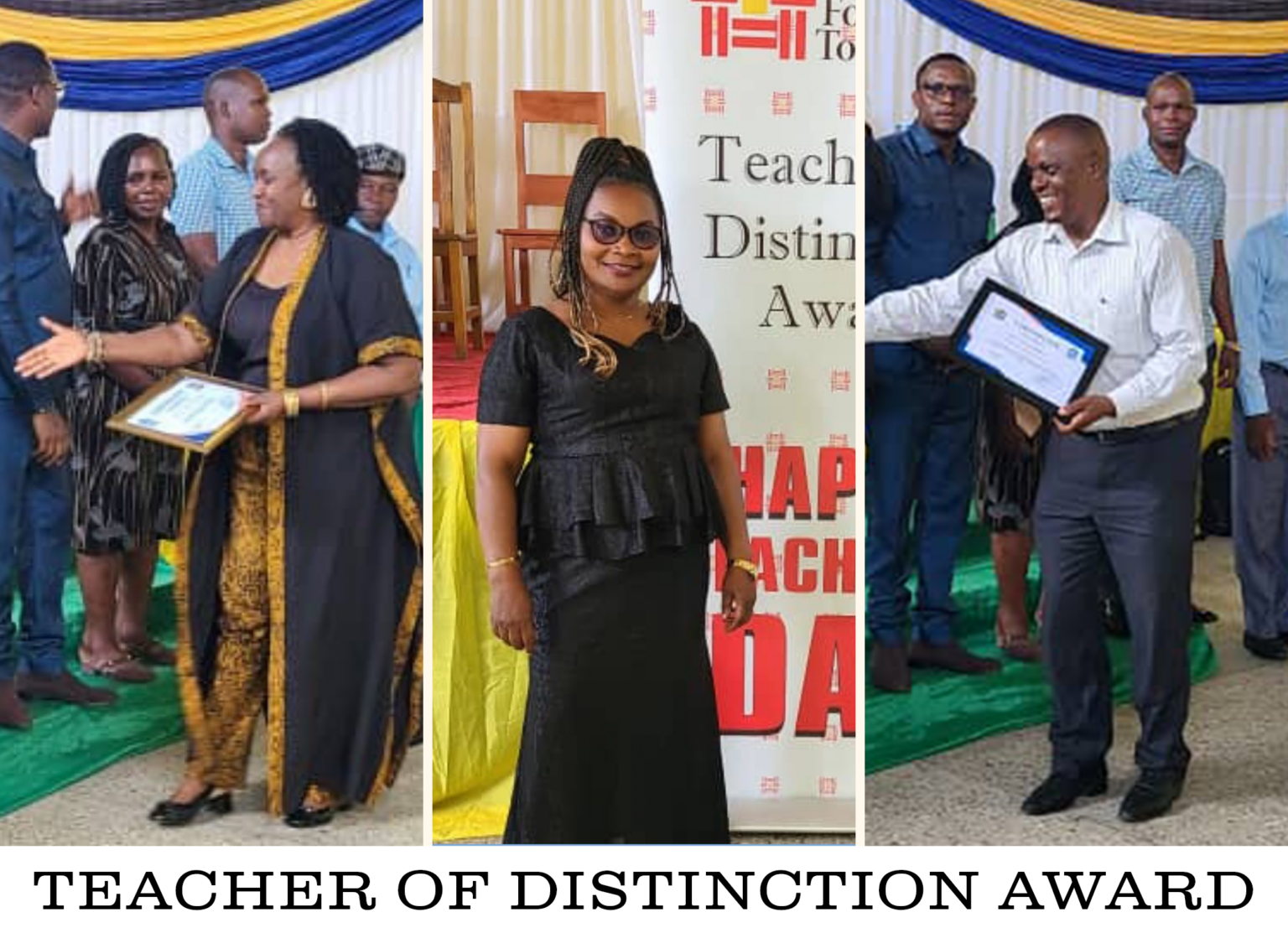 Teacher of Distinction Award — The Foundation for Tomorrow